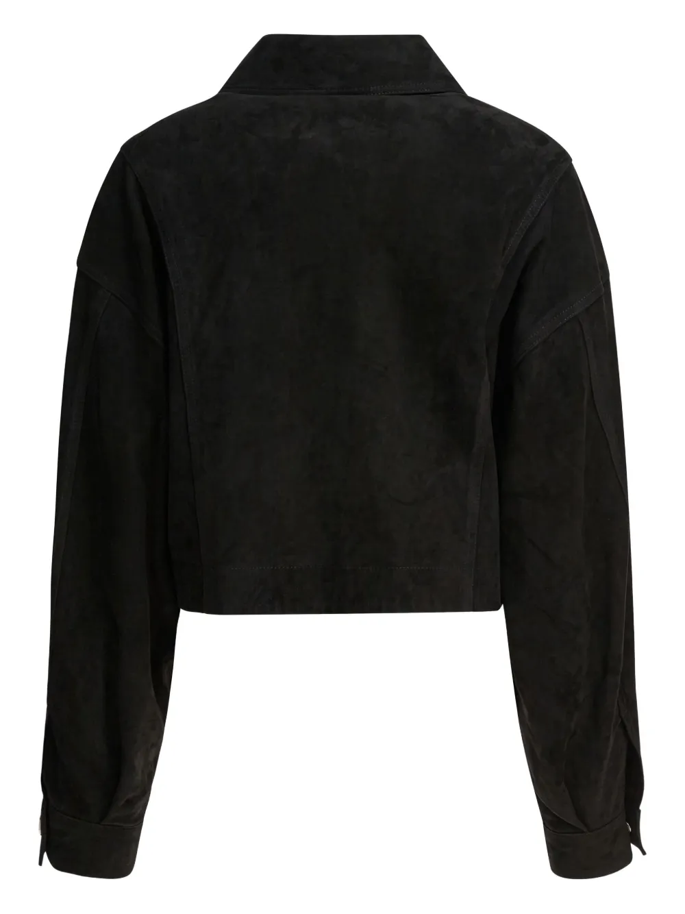 IVY OAK Lena zip-up Leather Jacket | Black | FARFETCH