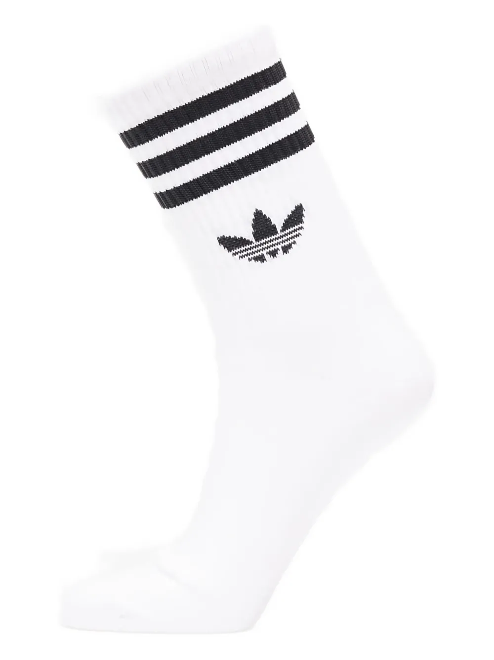 Adidas Stripes Logo Detail Socks (pack Of three) | White | FARFETCH