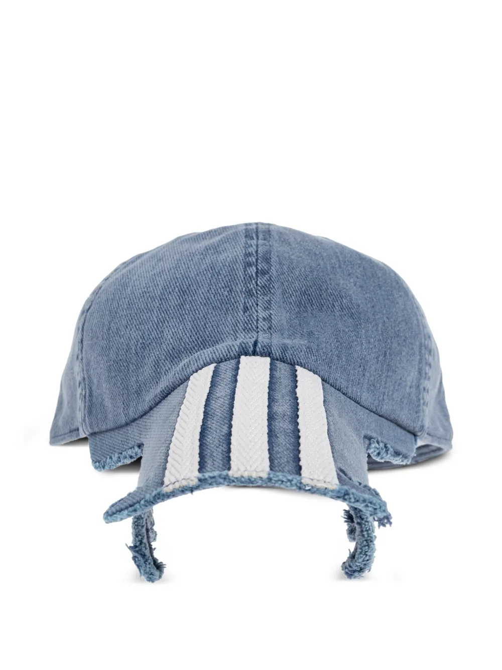 Adidas x Avavav Slashed Striped Frayed Cap | Blue | FARFETCH ZA