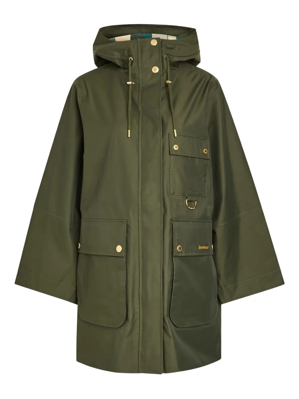 Barbour Arla Waterproof Hooded Jacket | Green | FARFETCH