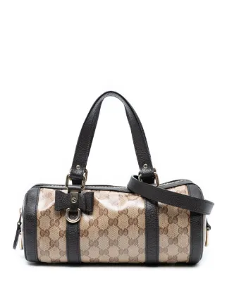 Gucci Pre-Owned 2016-2025 GG Crystal Duchessa Satchel | Brown | FARFETCH