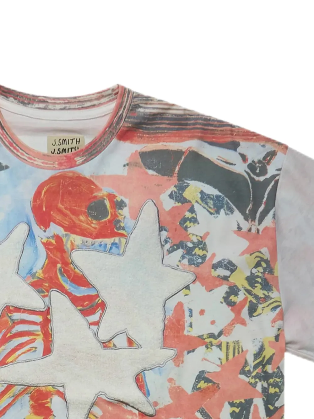 Perks And Mini 星星图案T恤 | 红色 | FARFETCH CN