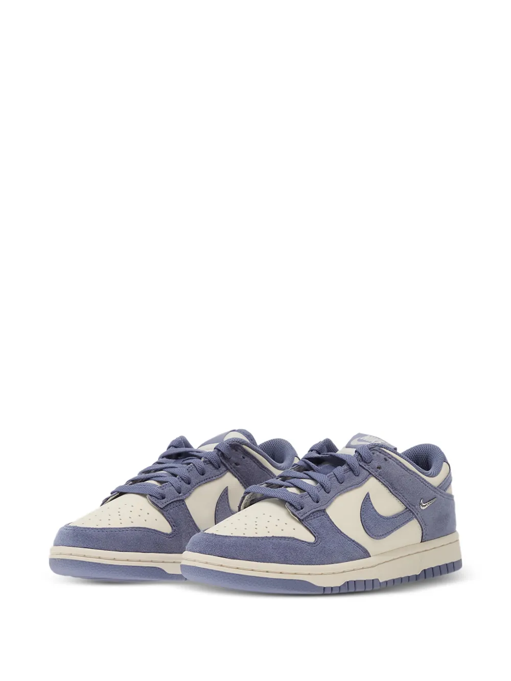 Nike Dunk Low Logo Sneakers | Blue | FARFETCH