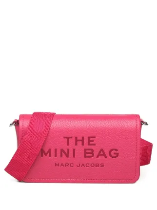 Marc Jacobs embossed-logo Mini Bag | Pink | FARFETCH