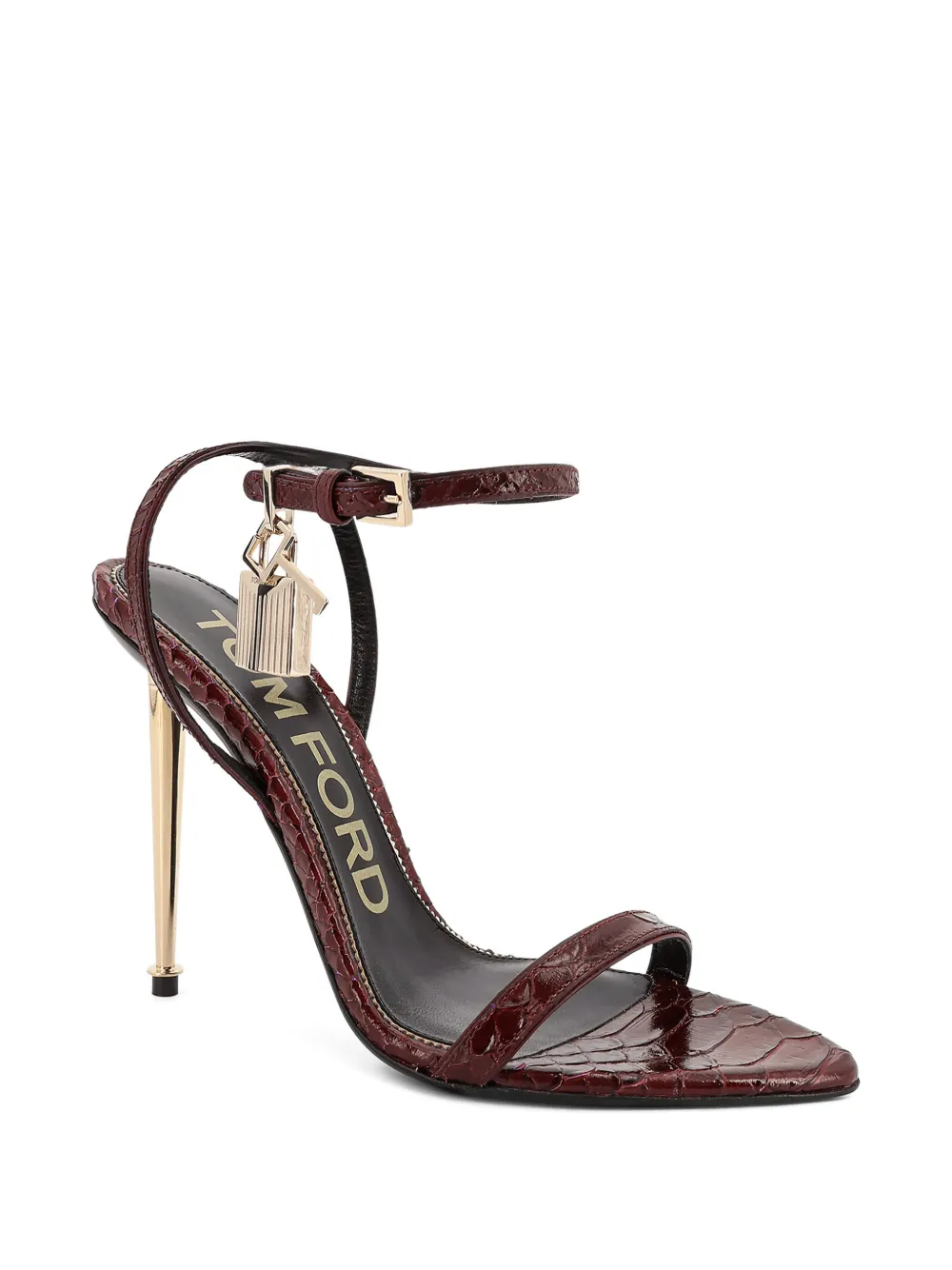 TOM FORD stiletto-heel Sandals | Brown | FARFETCH