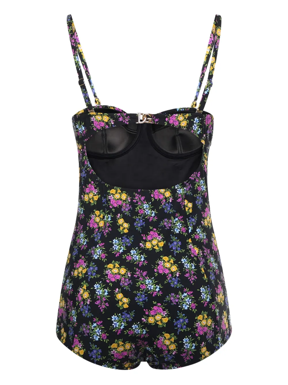 Dolce & Gabbana floral-print Swimsuit | Black | FARFETCH