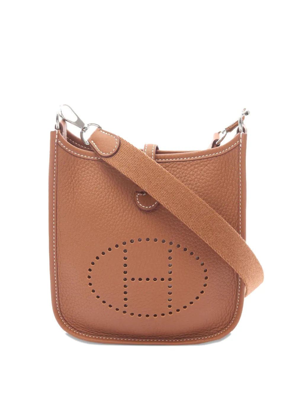 Hermès Pre-Owned Bolsa Transversal Evelyne Amazone TPM Em Couro ...