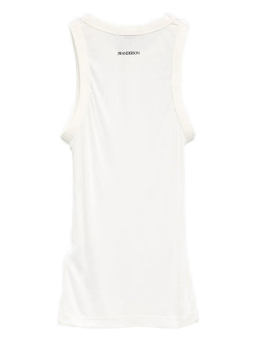 JW Anderson Ribbed Tank Top | White | FARFETCH