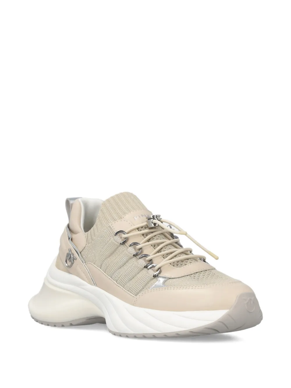 PINKO Ariel lace-up Sneakers | Neutrals | FARFETCH ZA