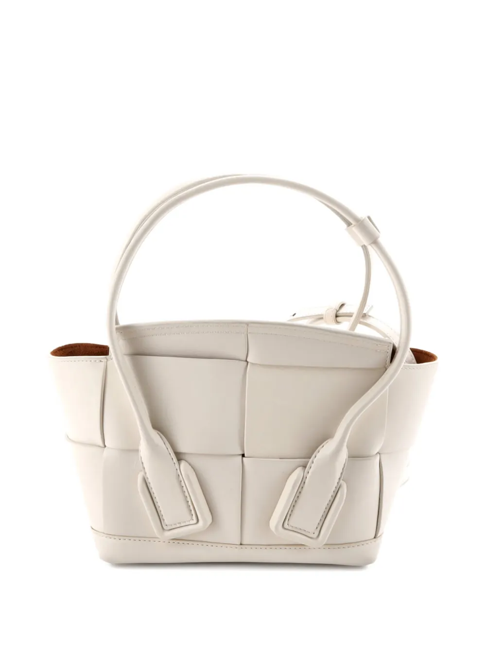 Bottega Veneta Pre-Owned Arco Bag Maxi Intrecciato Leather Mini ...