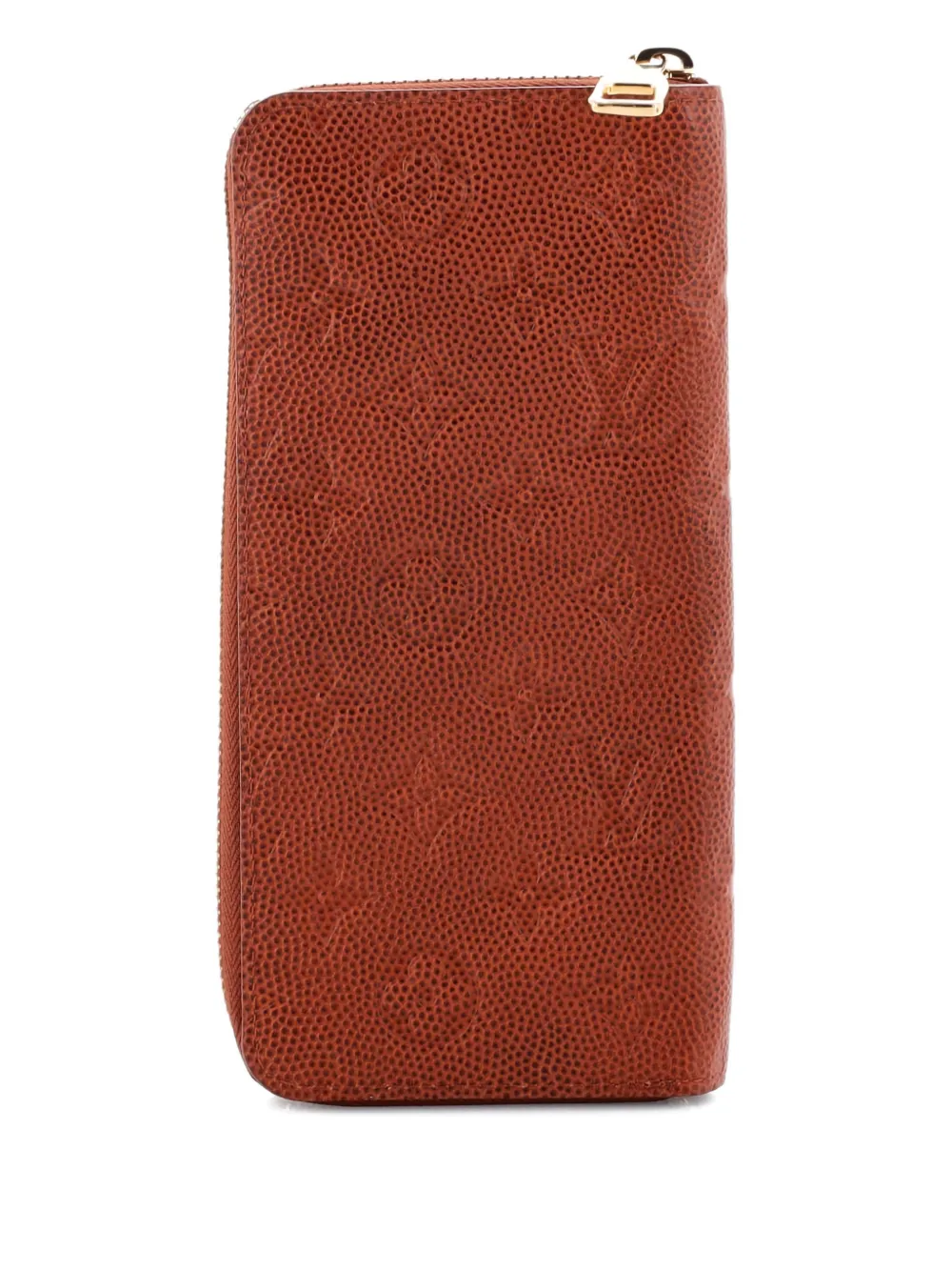 Louis Vuitton Pre-Owned LV x NBA Zippy Wallet Monogram Embossed Leather ...
