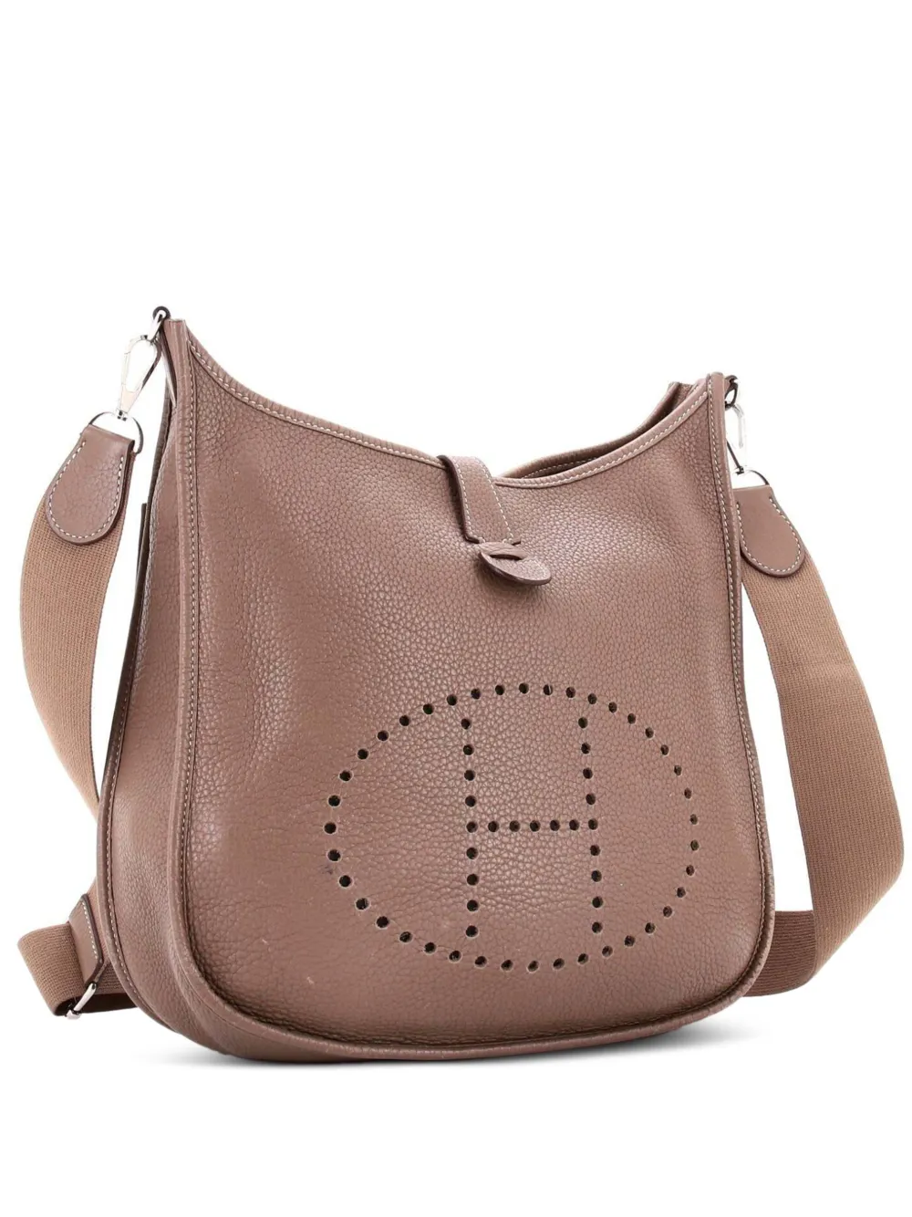 Hermès Pre-Owned Bolsa Transversal Evelyne Bag Gen III GM Em Clemence ...