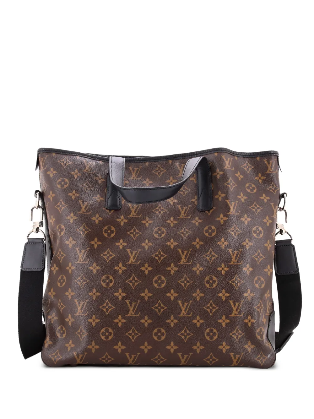 Louis Vuitton Pre-Owned Davis Handbag Macassar Monogram Canvas Tote Bag ...