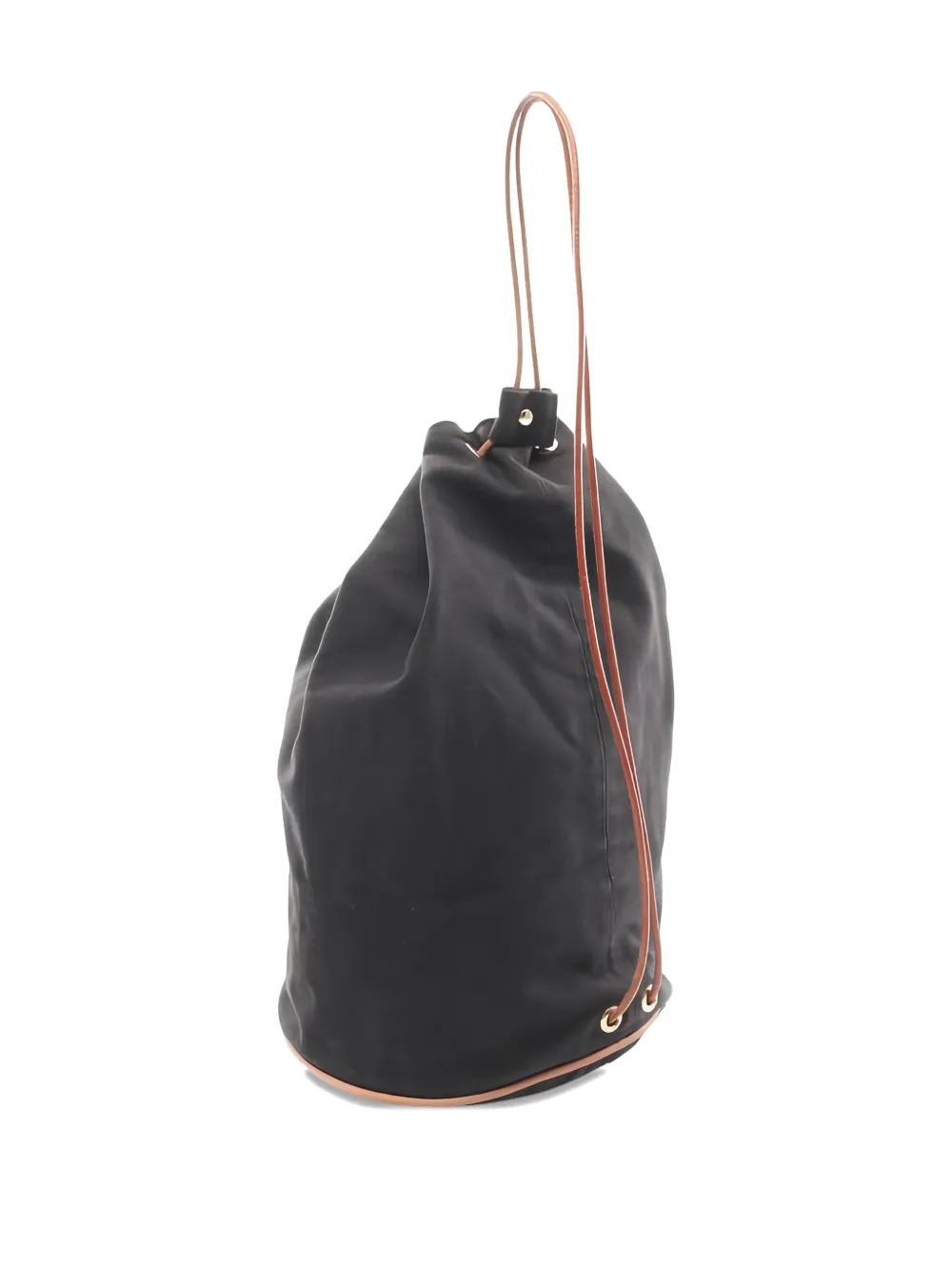 Hermès Pre-Owned 2000 Mimir GM Drawstring Shoulder Bag | Black | FARFETCH