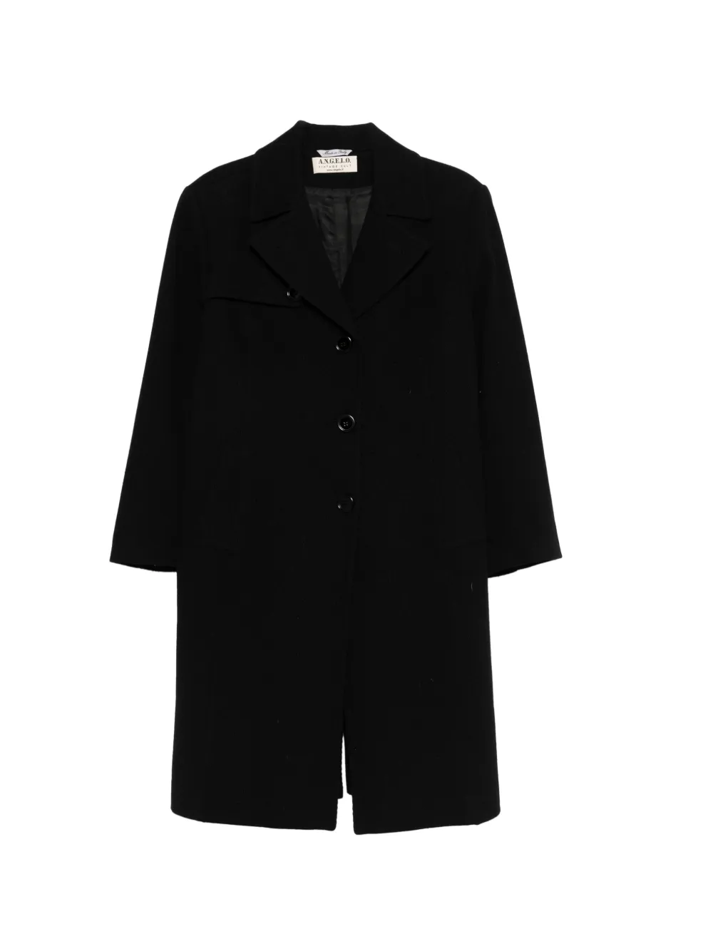 A.N.G.E.L.O. Vintage Cult 1990s Button Coat | Black | FARFETCH HK