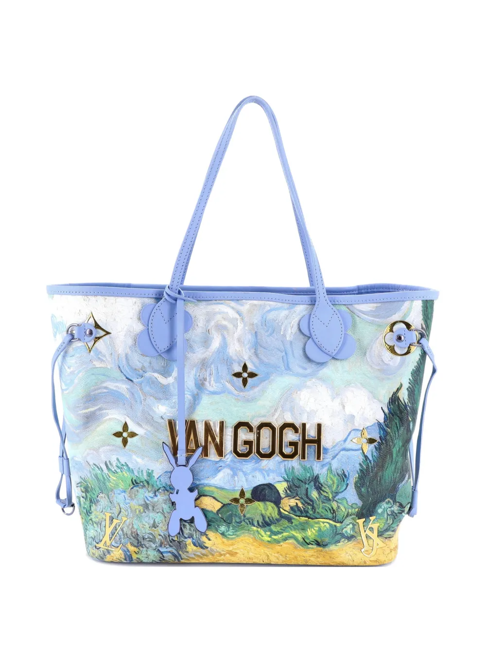 Louis Vuitton Pre-Owned Neverfull NM Limited Edition Jeff Koons Van ...