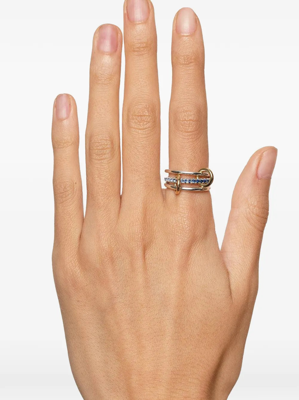 Spinelli Kilcollin 18k Yellow Gold Sapphire Tigris Sg Ring In Metallic ...