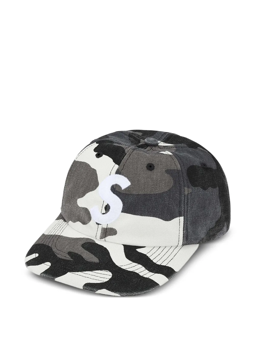 Supreme camouflage-pattern Baseball Cap | Grey | FARFETCH UK