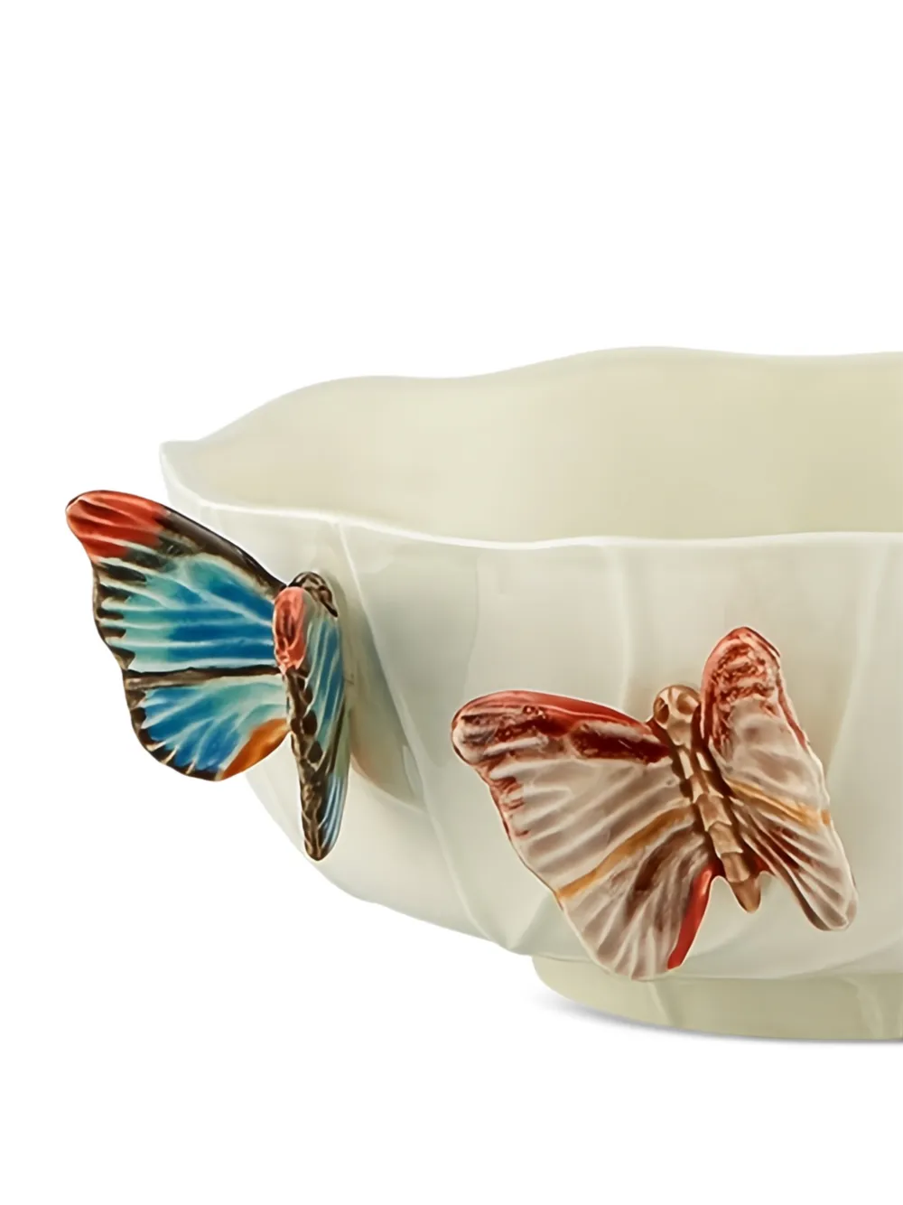 Bordallo Pinheiro x Claudia Schiffer Large Cloudy Butterflies Salad ...