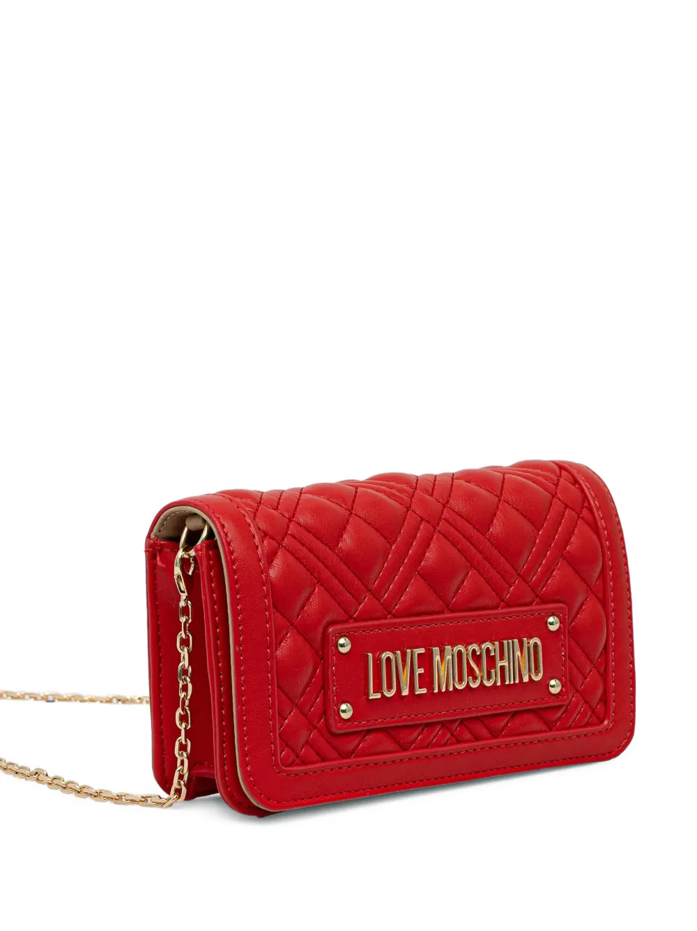 Love Moschino chain-strap Shoulder Bag | Red | FARFETCH PT