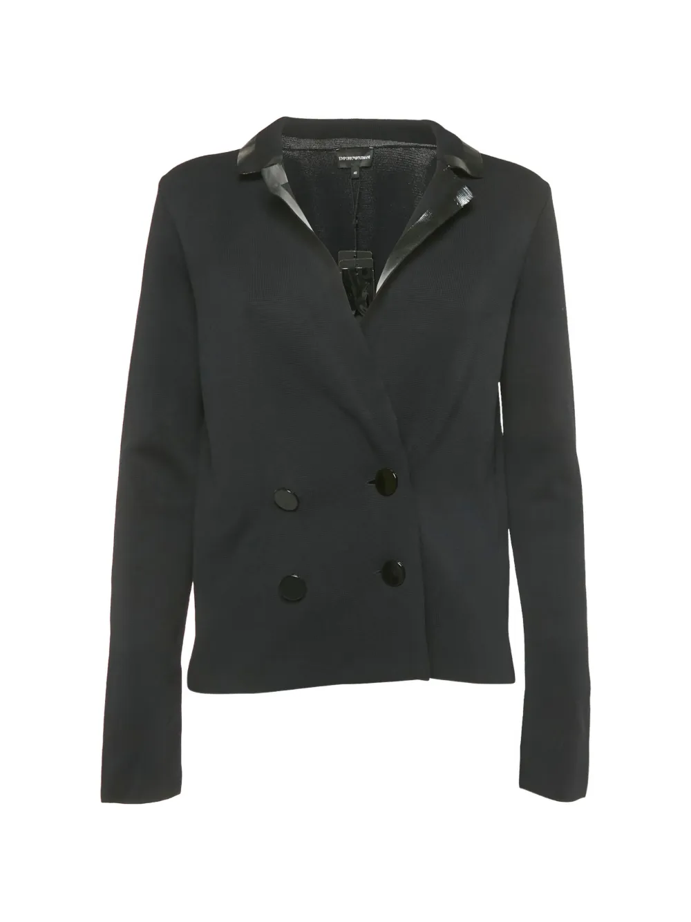 Emporio Armani Pre-Owned double-breasted Blazer | Black | FARFETCH