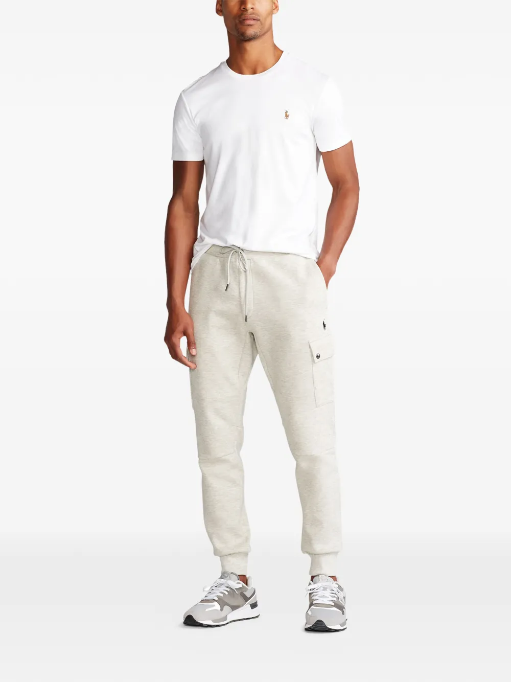 Polo Ralph Lauren drawstring-waist Cargo Track Pants | Grey | FARFETCH