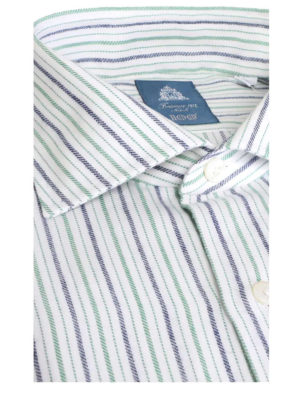 Finamore 1925 Napoli Striped Shirt | White | FARFETCH
