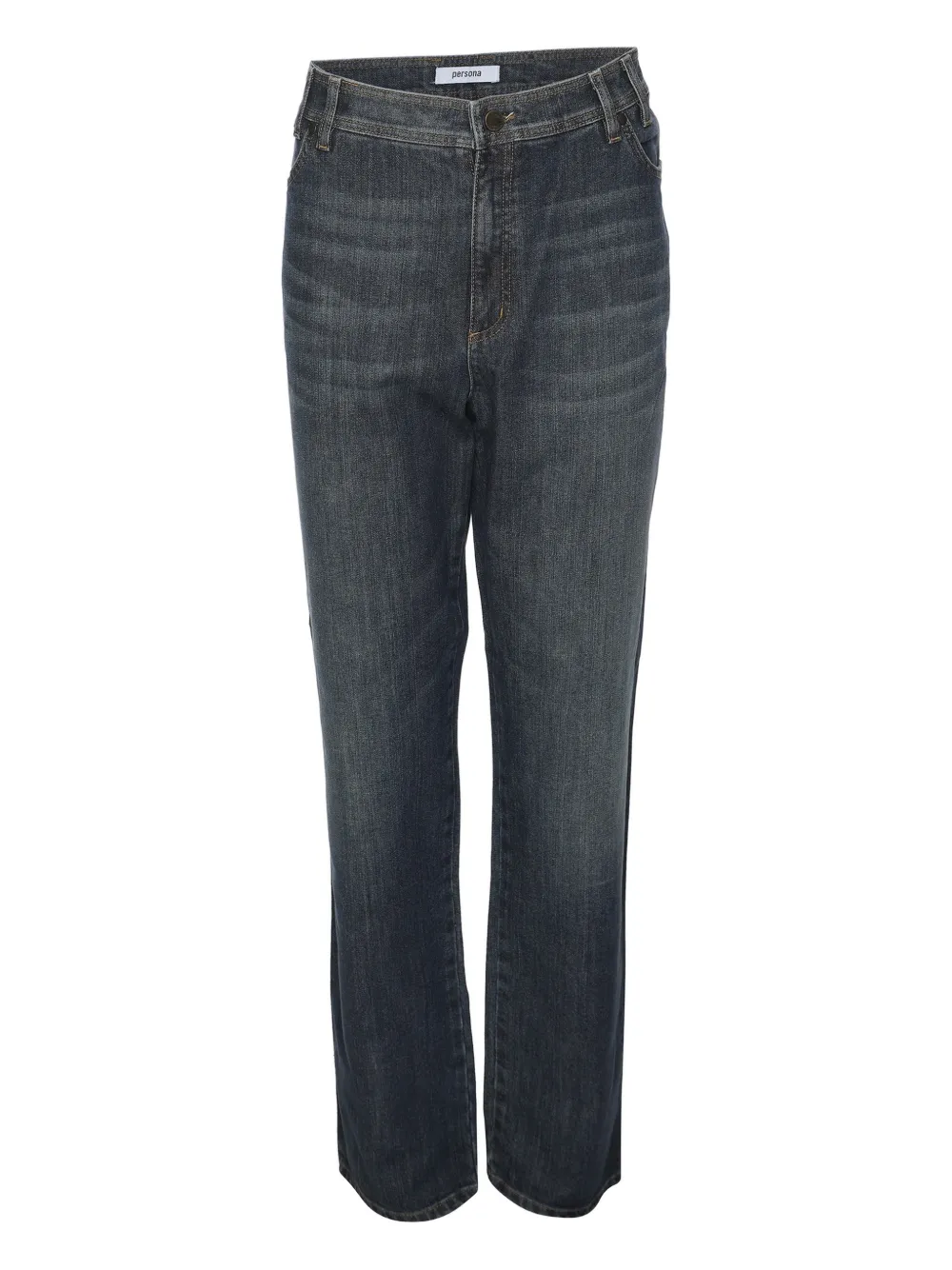 PERSON-A side-pocket Straight Denim Jeans | Blue | FARFETCH