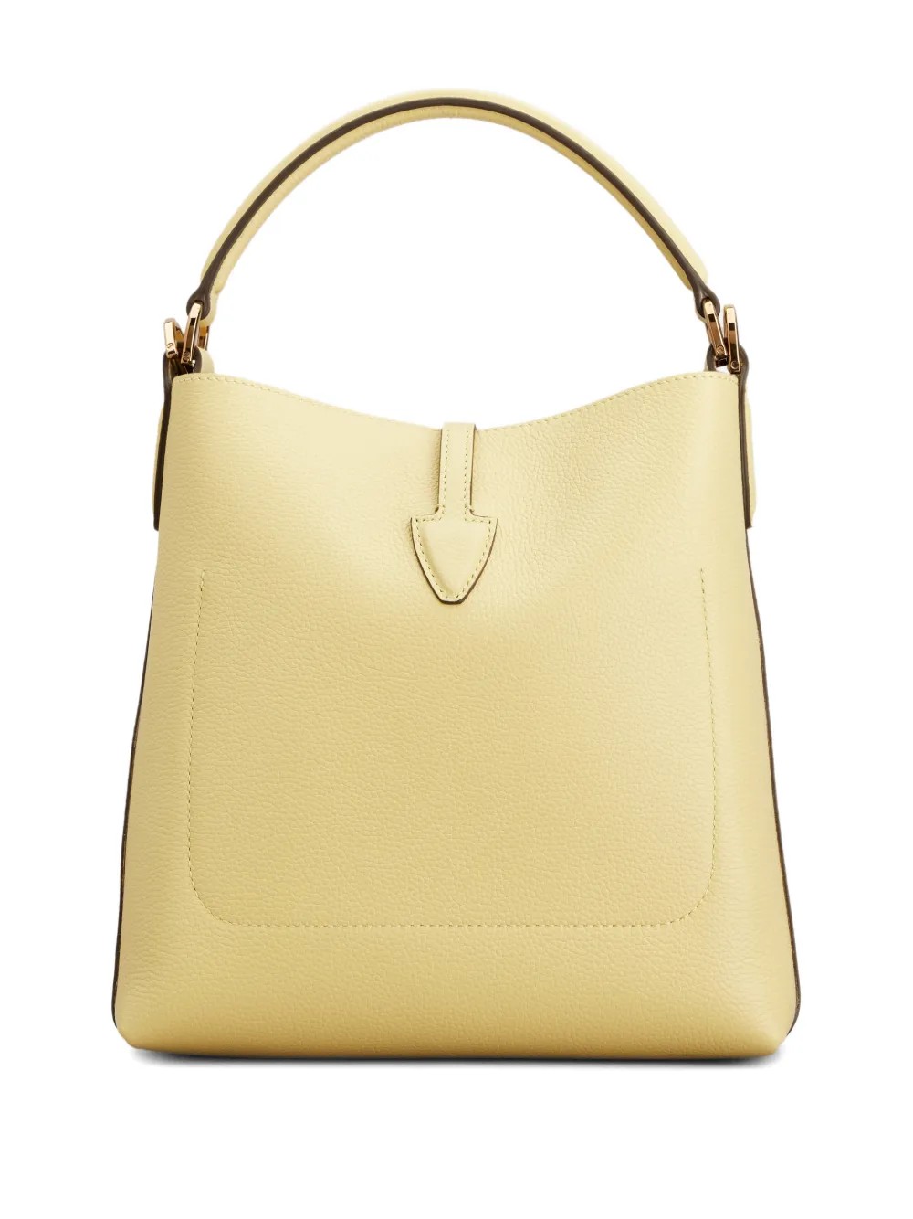 Tod's Mini T Timeless 'T' Pendant Bucket Bag | Yellow | FARFETCH