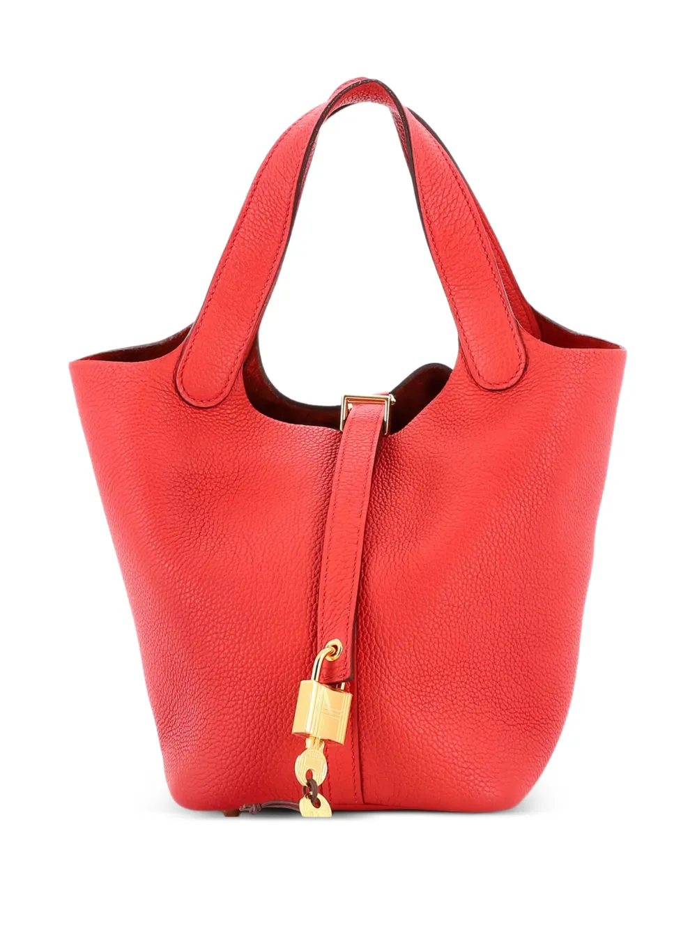 Hermès Pre-Owned Picotin Lock Bag Maurice PM Bucket Bag | Pink ...