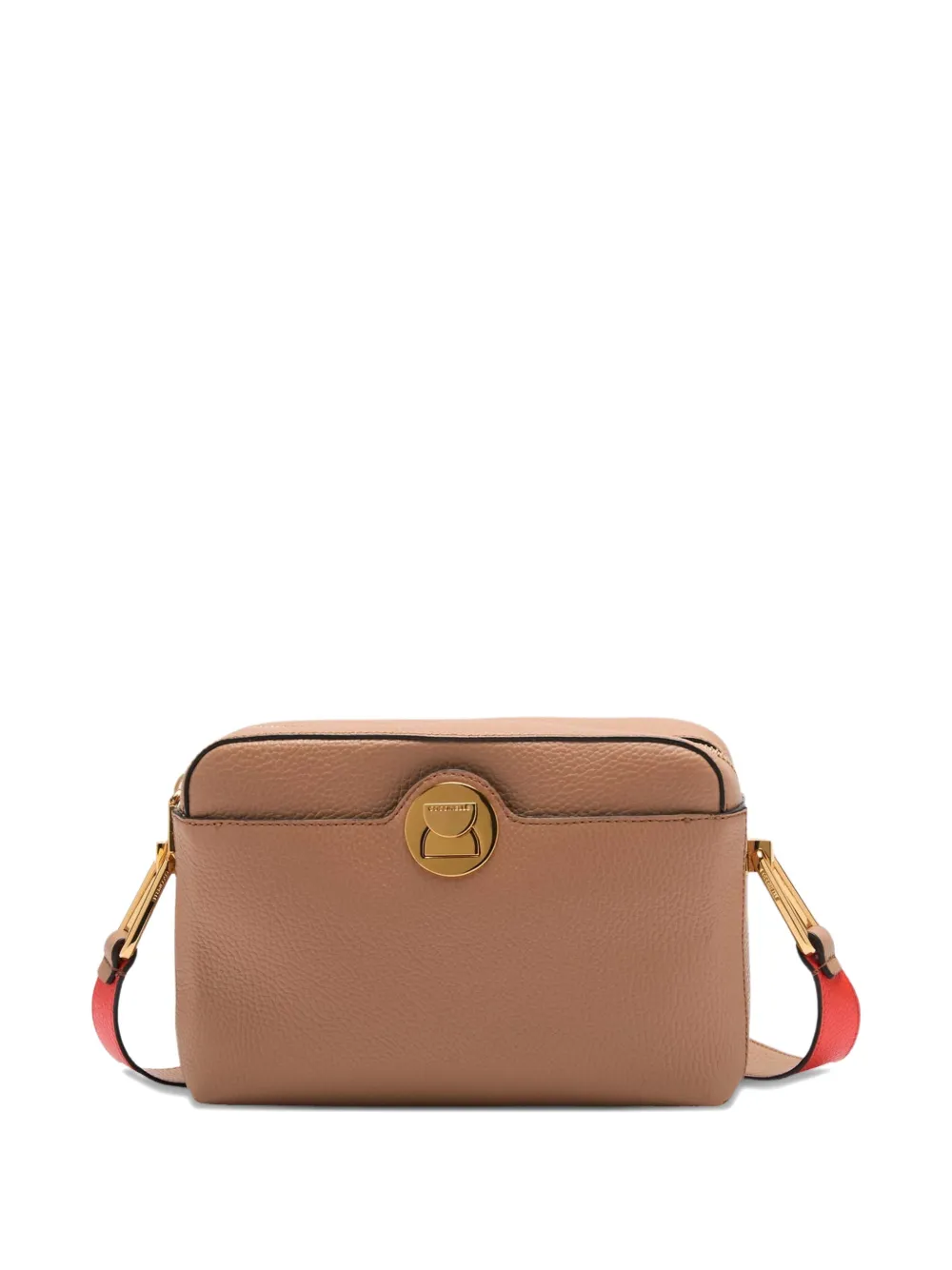 Coccinelle front-pocket Logo Crossbody Bag | Neutrals | FARFETCH