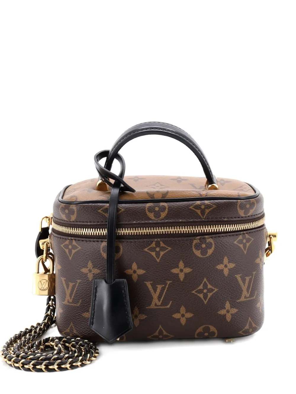 Louis Vuitton Pre-Owned Vanity Handbag Reverse Monogram Canvas PM ...