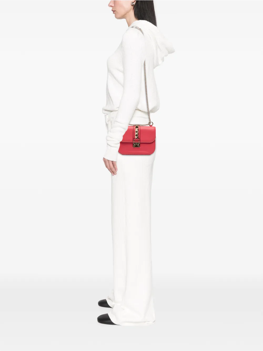 Valentino Garavani Pre-Owned 2010-2025 Small Rockstud Glam Lock ...