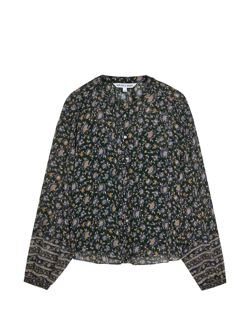 Veronica Beard Lollie Floral Print Blouse | 黑色 | FARFETCH CN
