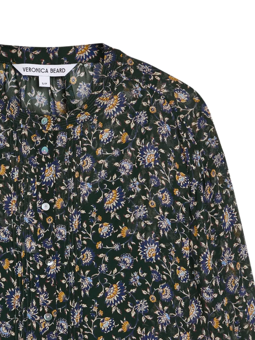 Veronica Beard Lollie Floral Print Blouse | 黑色 | FARFETCH CN