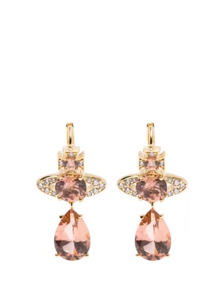 Vivienne Westwood Ismene Orb crystal-embellished Earrings | Gold | FARFETCH