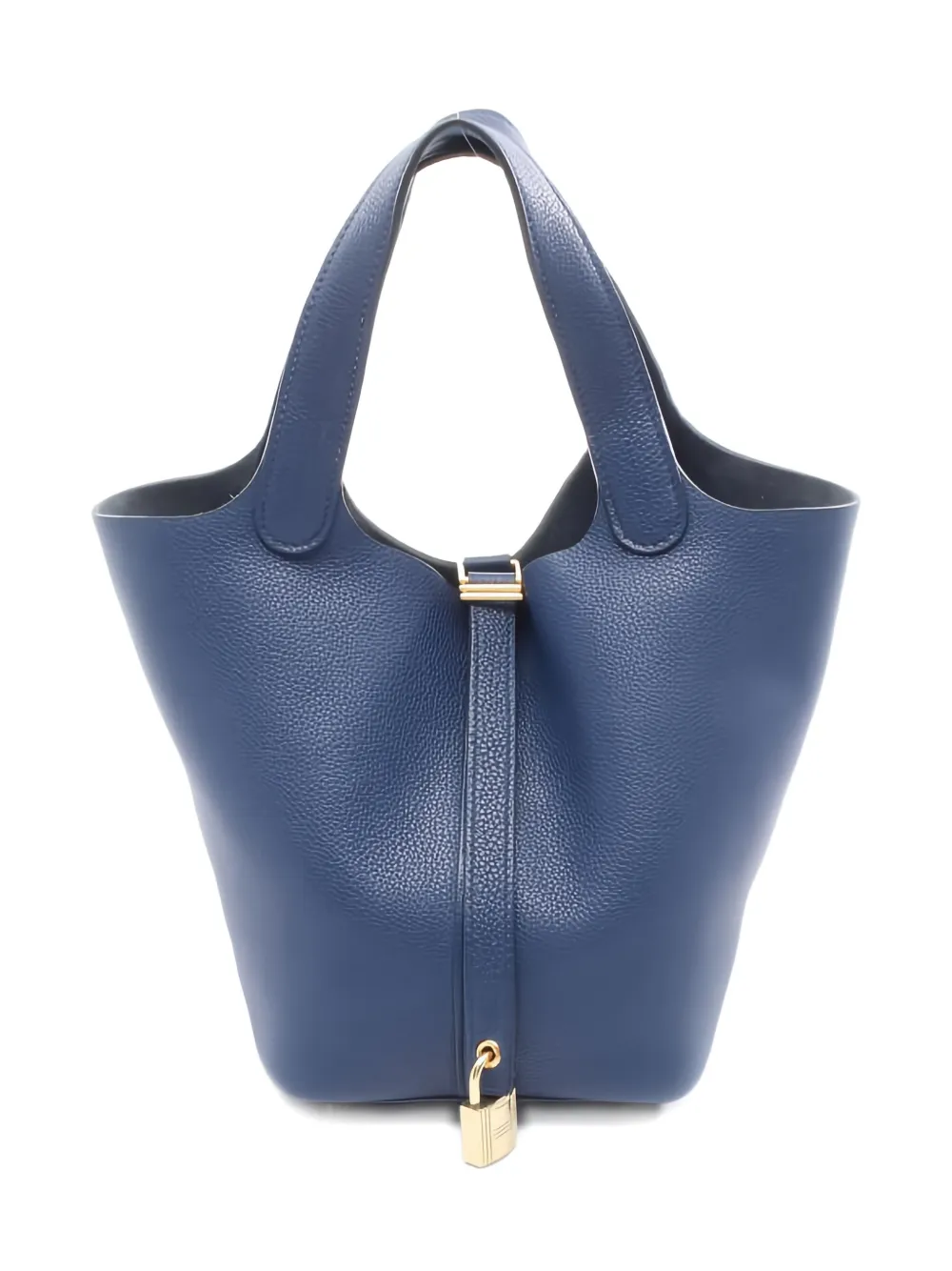 Hermès Pre-Owned Borsa Tote Picotin Lock PM 2019 | Blu | FARFETCH IT
