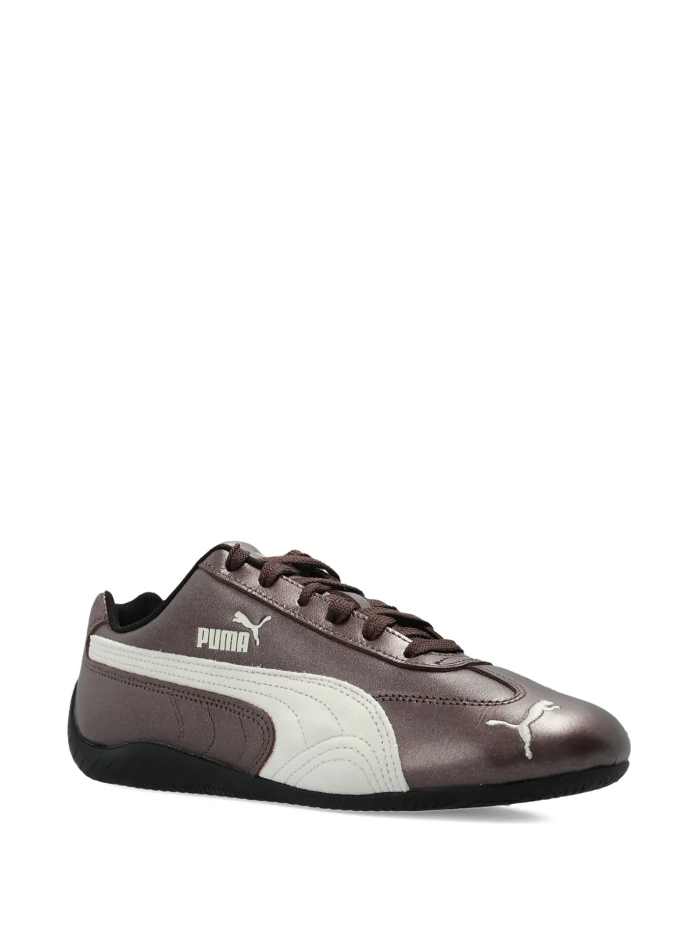 PUMA Speedcat logo-detail Sneakers | Brown | FARFETCH