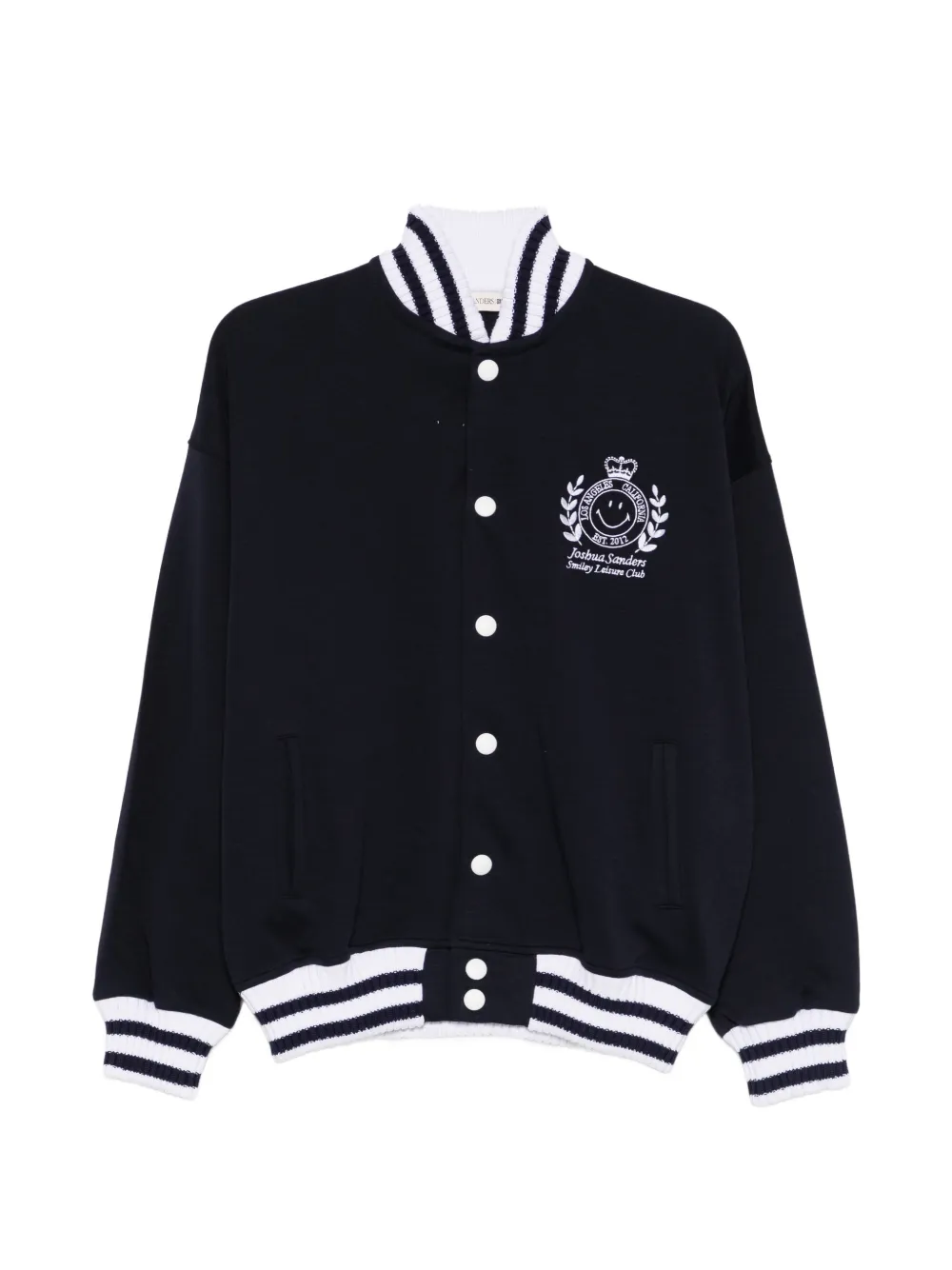 Joshua Sanders x Smiley logo-detail Bomber Jacket | Black | FARFETCH