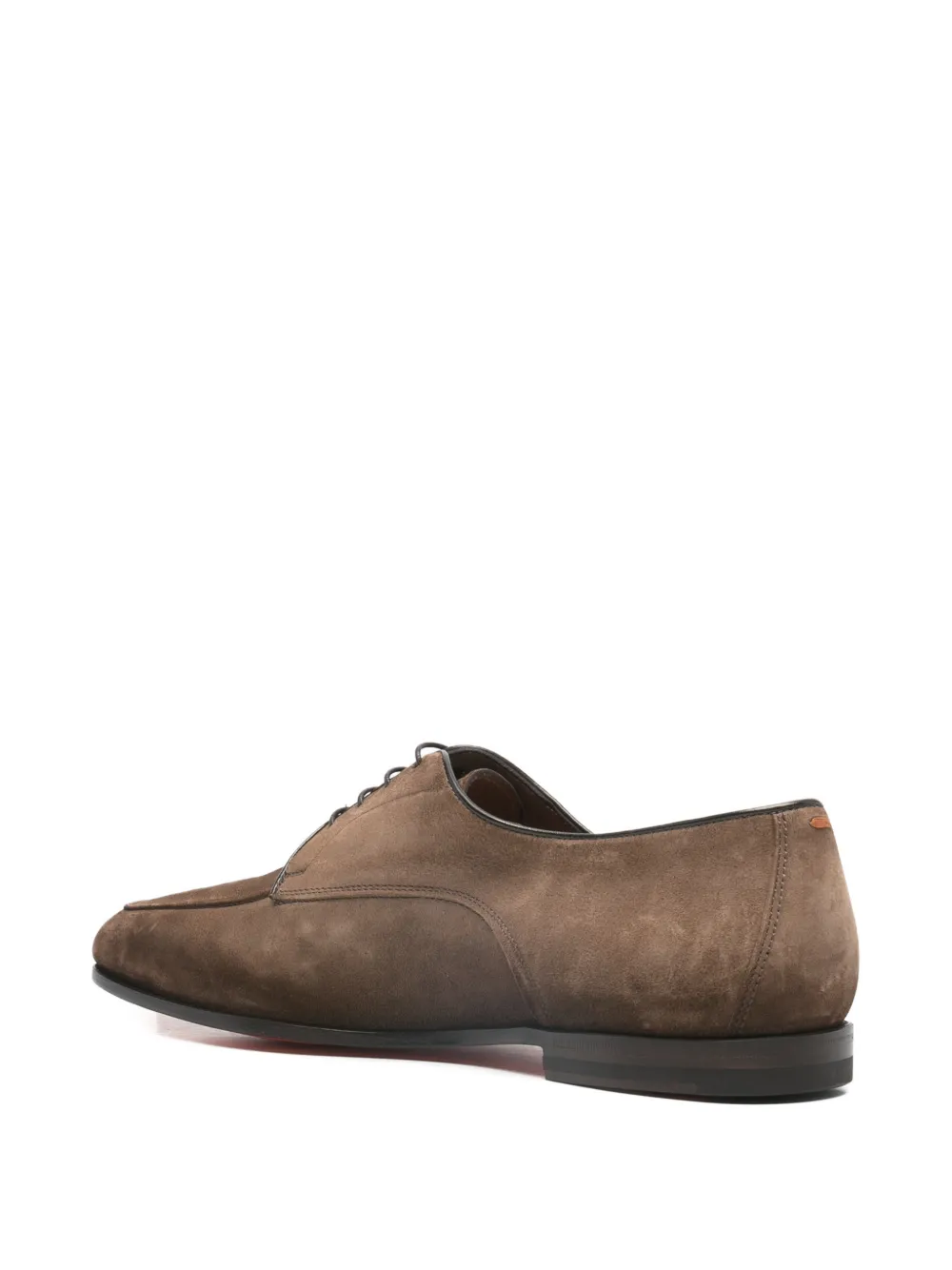 Santoni lace-up derby shoes Bruin - Schoenen.nl
