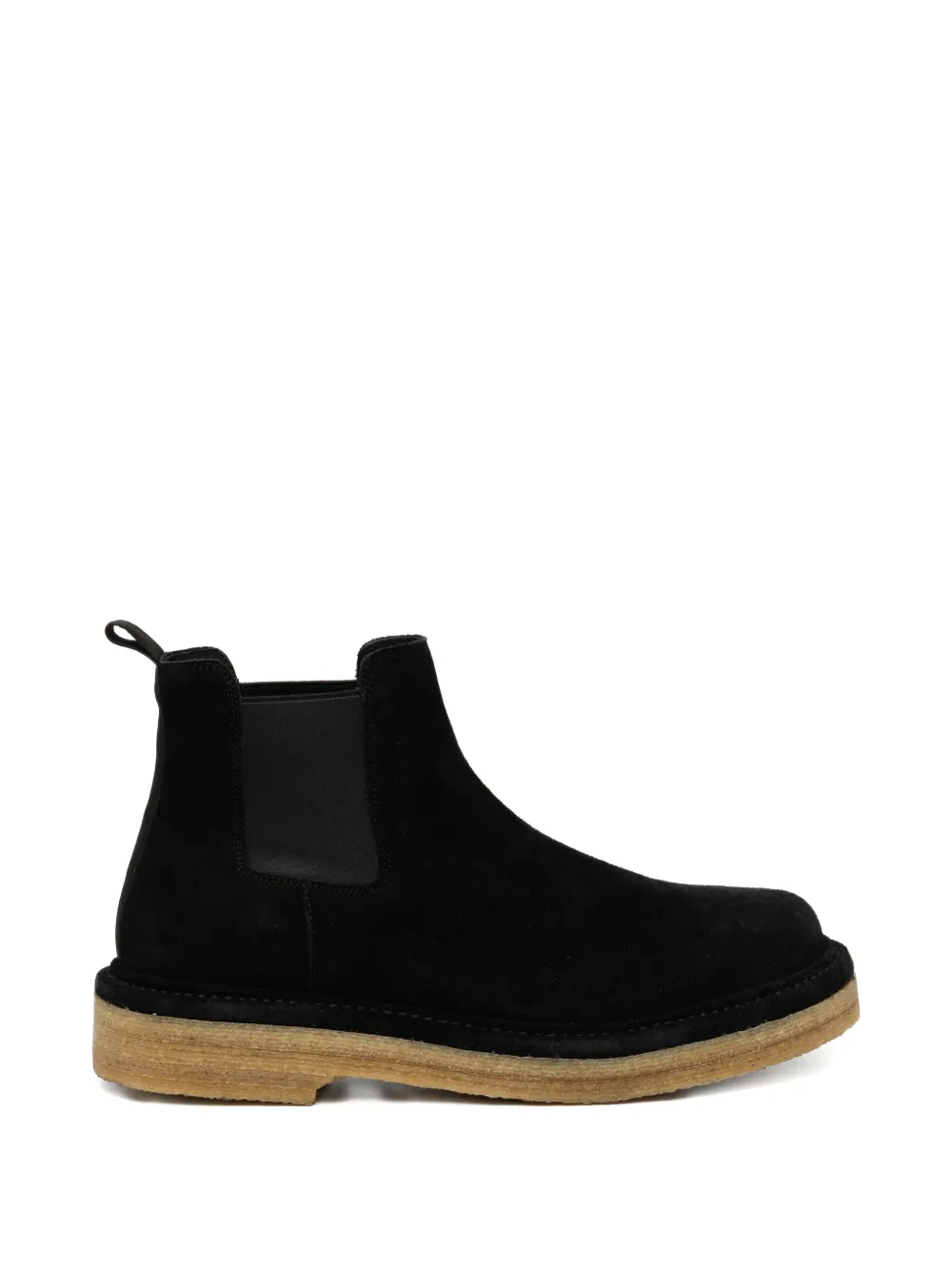 James Perse Suede Chelsea Boots | Black | FARFETCH ZA
