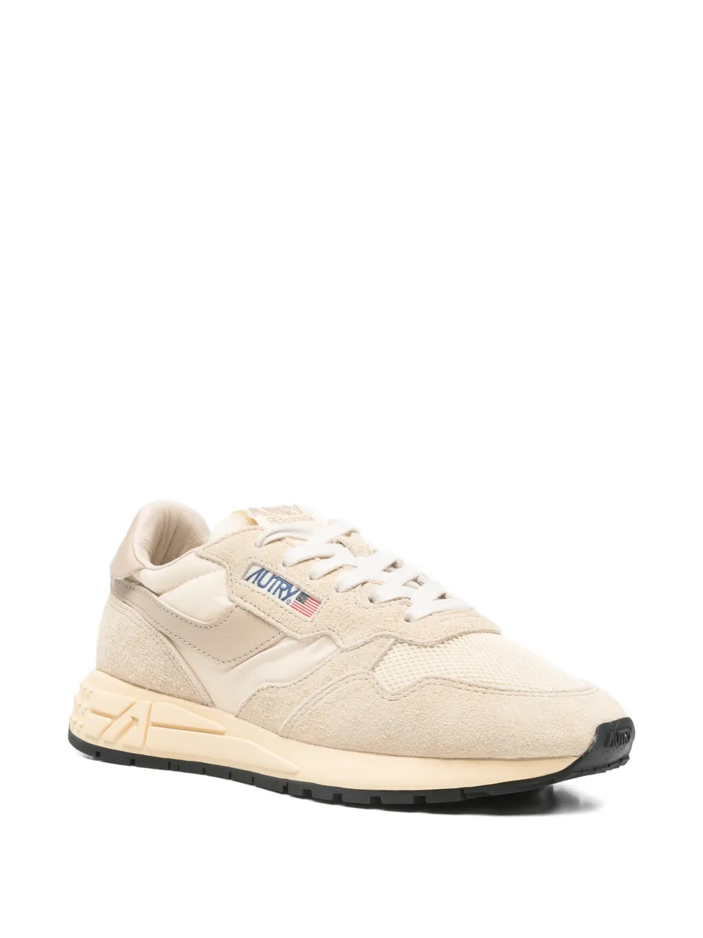 Autry reelwind low suede sneakers Beige - Schoenen.nl