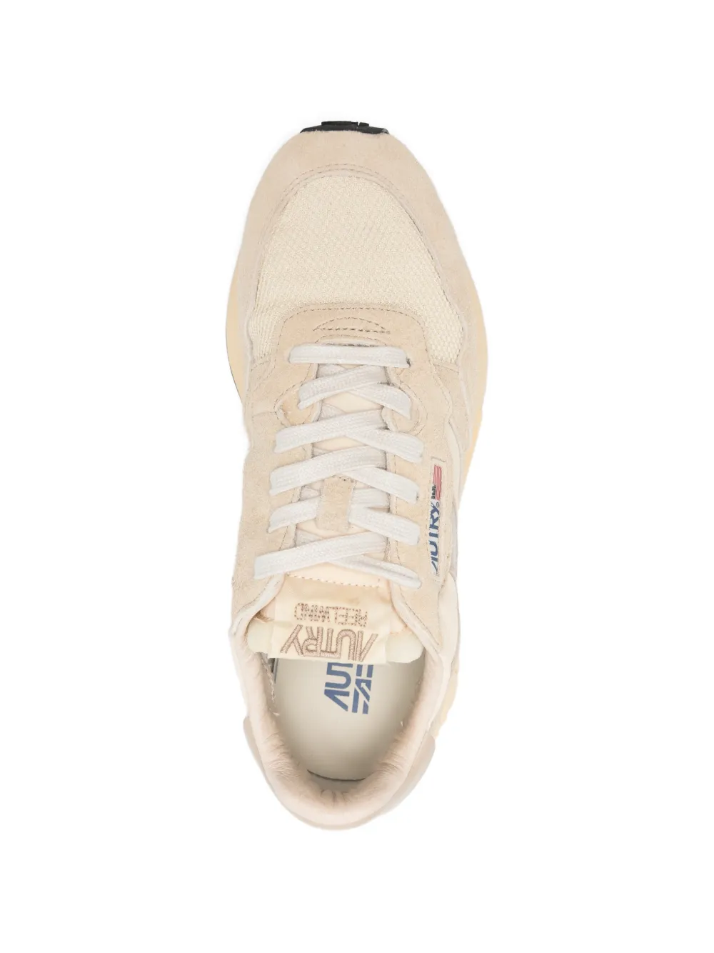 Autry reelwind low suede sneakers Beige - Schoenen.nl
