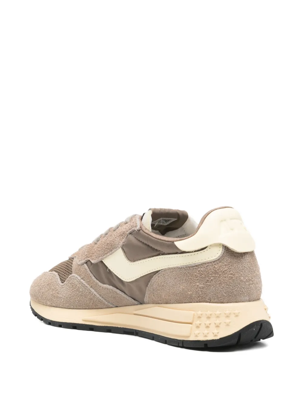 Autry reelwind suede panelled sneakers Beige - Schoenen.nl