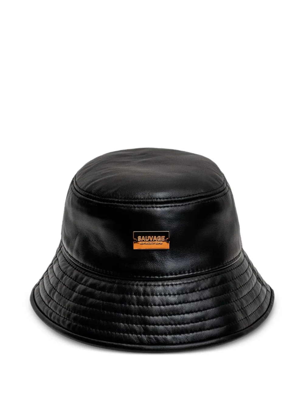 PLACE OF ËLMS sauvage-plaque Bucket Hat | Black | FARFETCH ZA