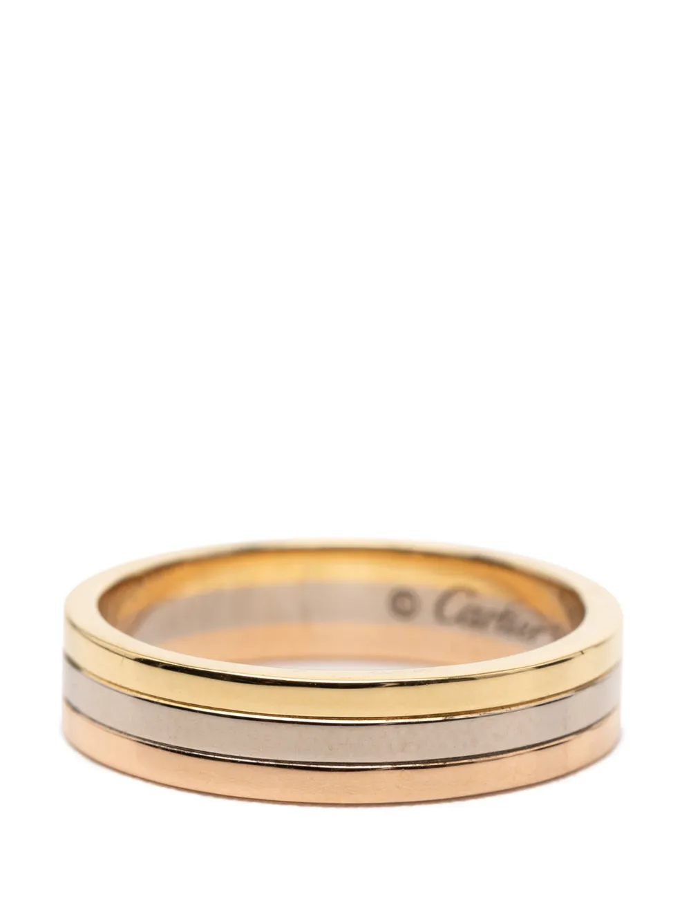 Cartier 2010-2025 18K Tricolor Gold Vendome Louis Cartier Wedding Band ...