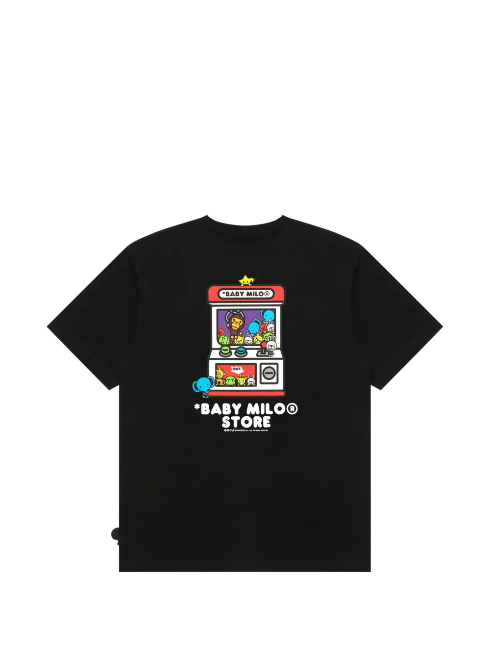 *BABY MILO® STORE BY *A BATHING APE® グラフィック Tシャツ | ブラック | FARFETCH JP