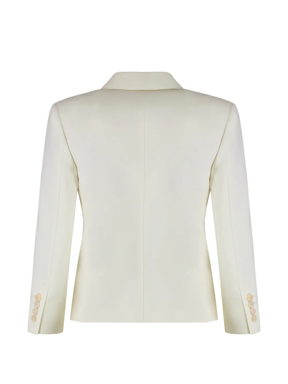Max Mara long-sleeve Button Blazer | 白色 | FARFETCH CN