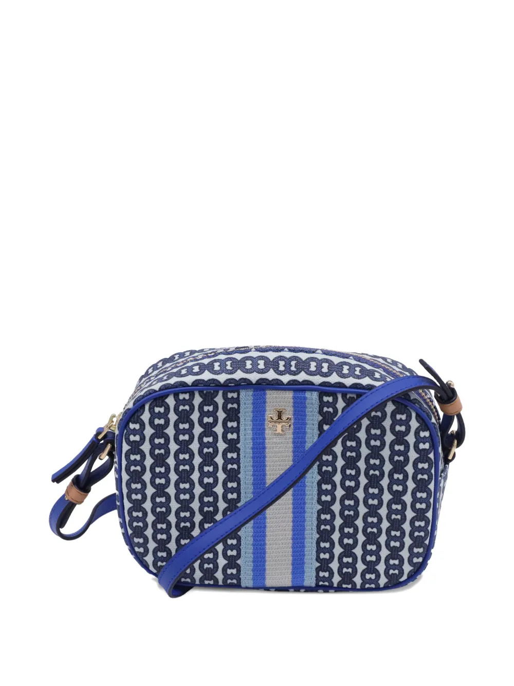 Tory Burch Small Gemini Link Cross Body Bag | Blue | FARFETCH