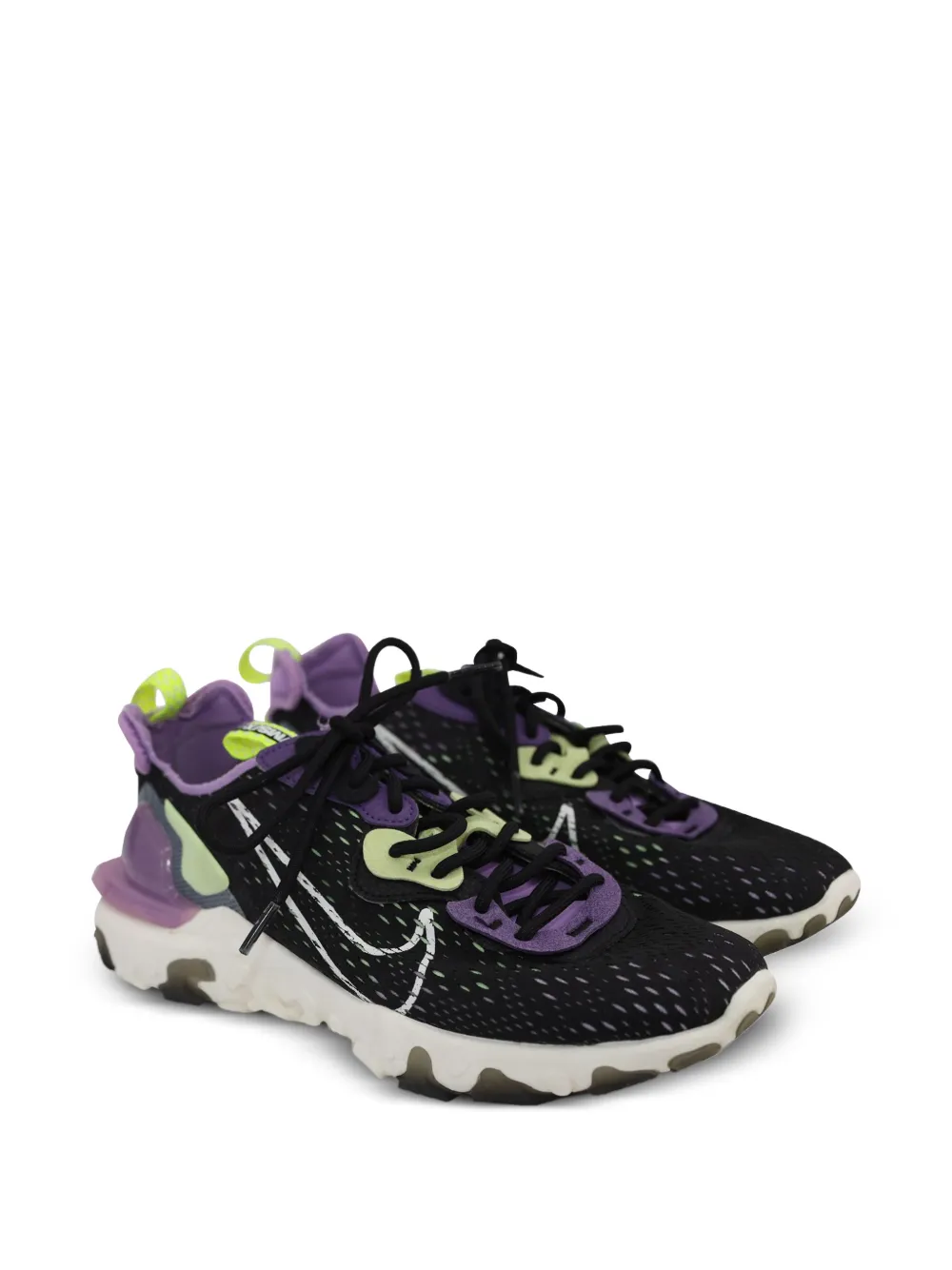 Nike Vintage React Vision Sneakers | Black | FARFETCH UK
